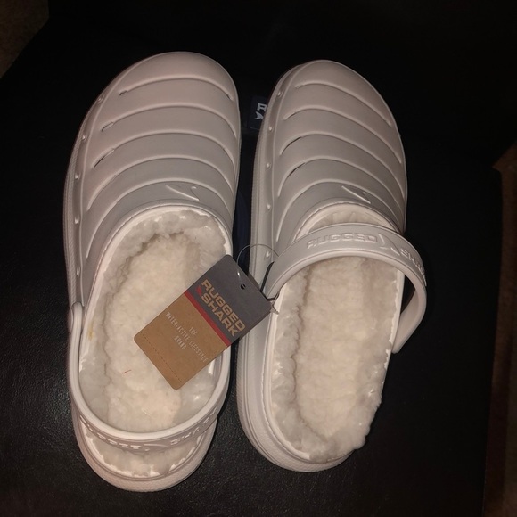 Rugged Shark | Shoes | Nwt Ladies Lined Croc Style Clogs | Poshmark
